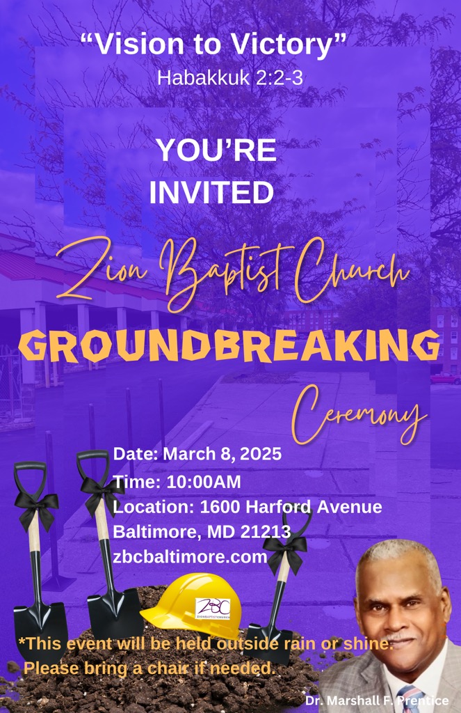 Zion Baptist Church – Call Us 410-837-4181